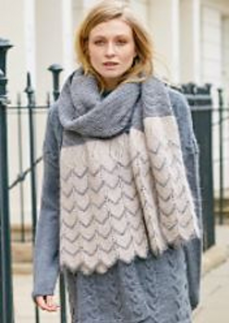 Ravelry: Dusky Scarf pattern by Martin Storey