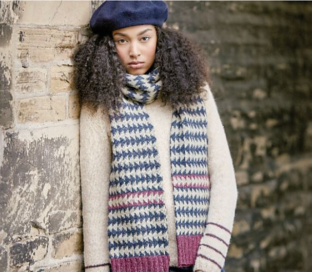 Ravelry: Thackrey Hat and Scarf pattern by Martin Storey