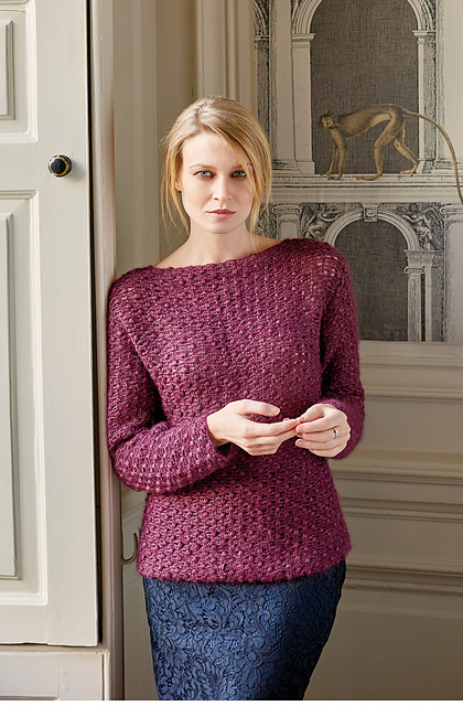 Ravelry: Midnight Sweater and Cowl pattern by Lisa Richardson