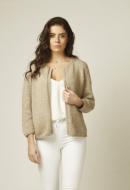 Ravelry: Simple Cardigan pattern by Quail Studio