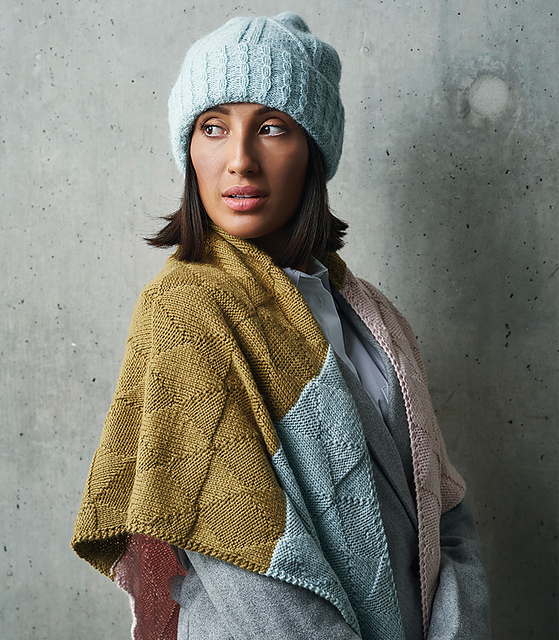 Ravelry: EC3 Shawl pattern by Georgia Farrell