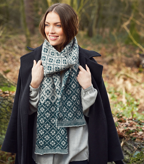 Ravelry: Lattice Scarf pattern by Martin Storey