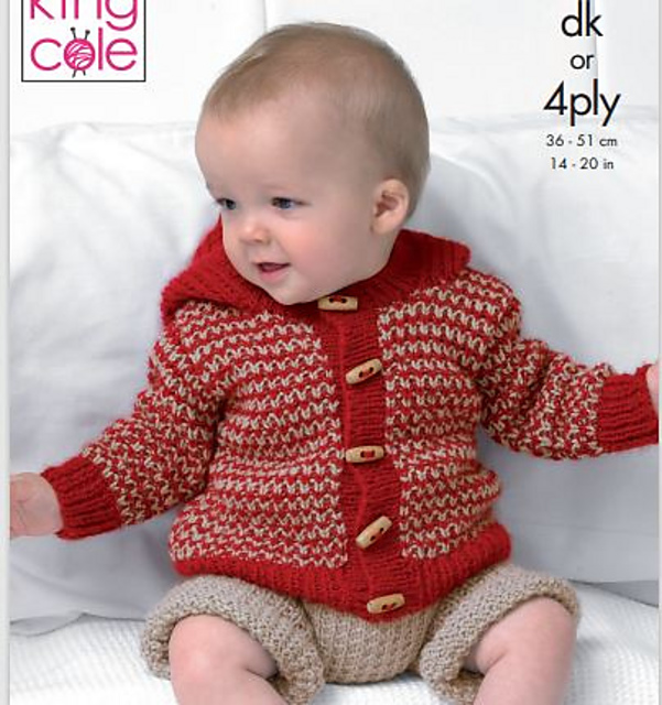 Ravelry: 3987 Jacket, Cardigan & Pants pattern by King Cole Ltd