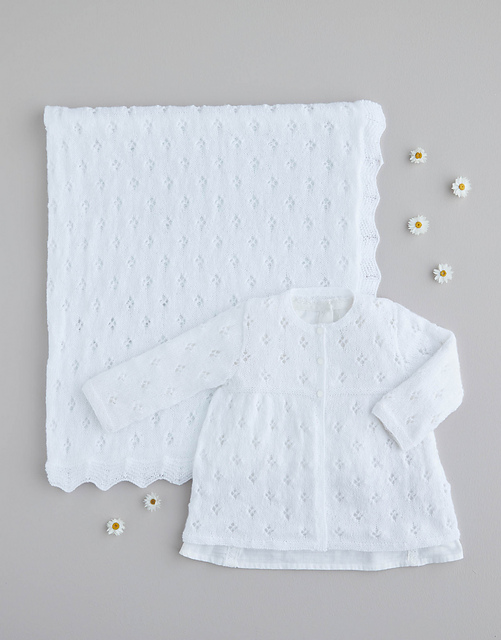 Ravelry: 5468 Shawl & Matinee Jacket pattern by Sirdar