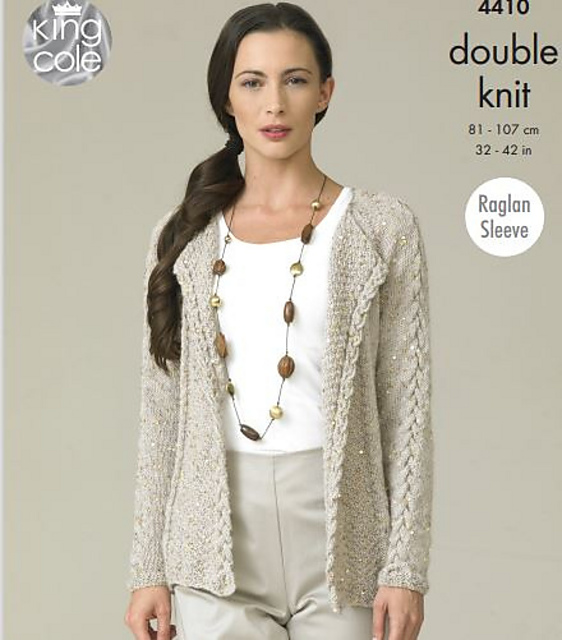 Ravelry: 4410 Cardigans pattern by King Cole Ltd