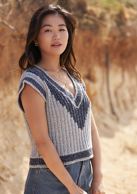 Ravelry: Tellin Vest pattern by Chloe Thurlow
