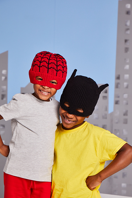 Ravelry: 2619 Super Hero Hats pattern by Sirdar