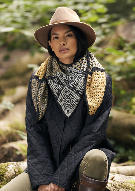 Ravelry: Mosaic Shawl pattern by Lisa Richardson