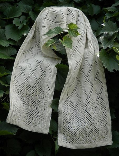 Ravelry: Trellis Scarf pattern by Linnea Peros
