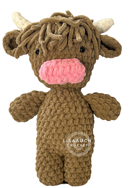 Ravelry: Highland Cow pattern by LisaAuch Crochet