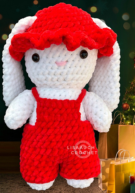 Ravelry: Long Eared Bunny Rabbit pattern by LisaAuch Crochet