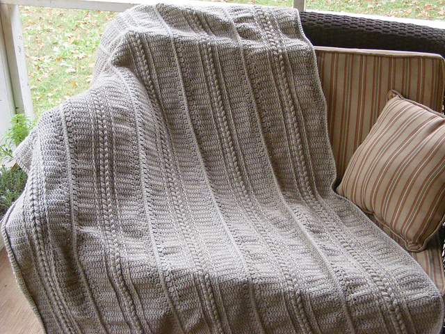 Ravelry: Woodland Throw pattern by Leisure Arts