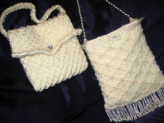 Ravelry: Bridal Purse pattern by Lisa Ellis