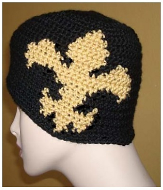 Ravelry: Who Dat Hat pattern by Lisa Gentry