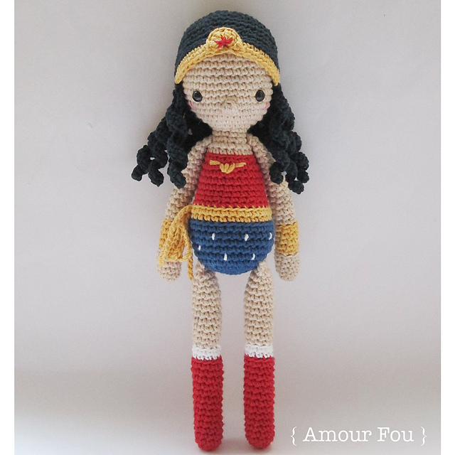 Ravelry: Wonder Woman pattern by Carla Mitrani