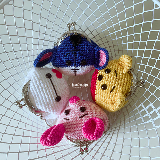 Ravelry: 8 Animal Coin Purse pattern by Trang Minh