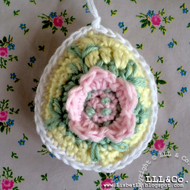 Ravelry: Floral Easter Egg pattern by Lisbet Lücke Larsen
