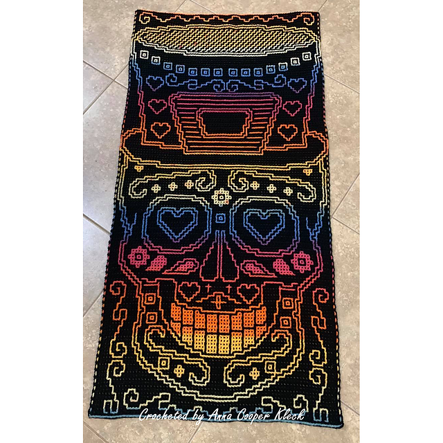 Ravelry: Senor Calavera LFC pattern by Lissa Conley Designs, LLC