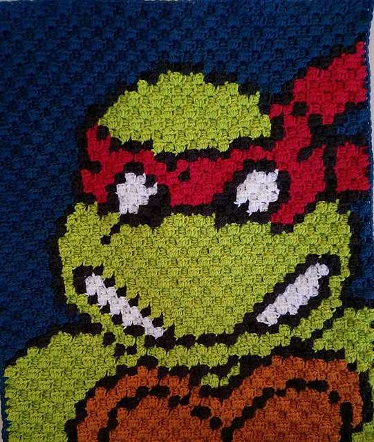Ravelry: LissaM's TMNT Pixel 'ghan