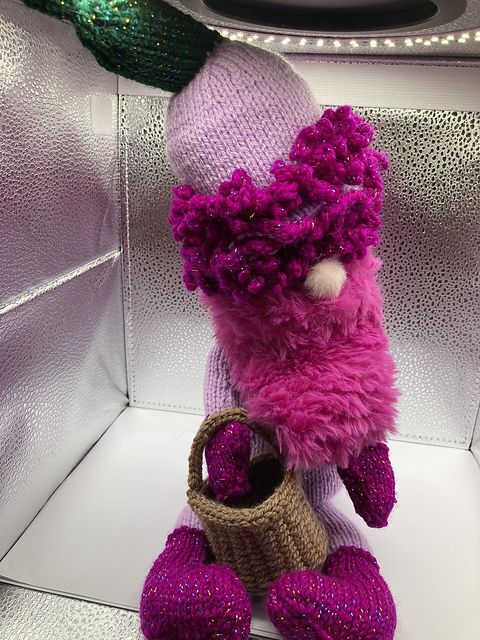 Ravelry: Carnation flower June Gnome, Gonk, Tomte pattern by fran Low