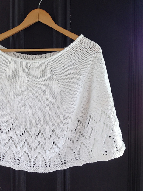 Ravelry: Arbour Poncho pattern by Cheryl Toy