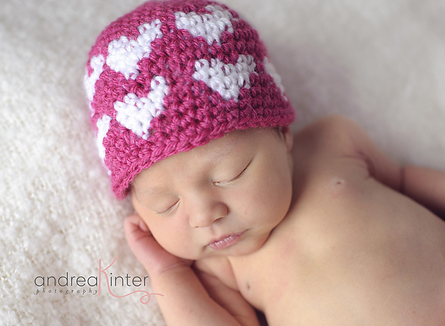 Ravelry: Sweetheart Beanie pattern by Carmen Statham