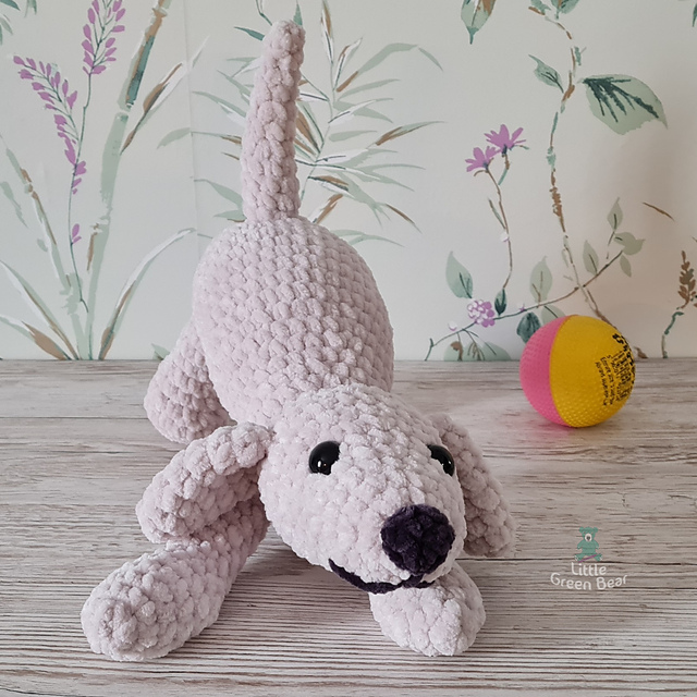 Ravelry: Playing Puppy pattern by Little Green Bear