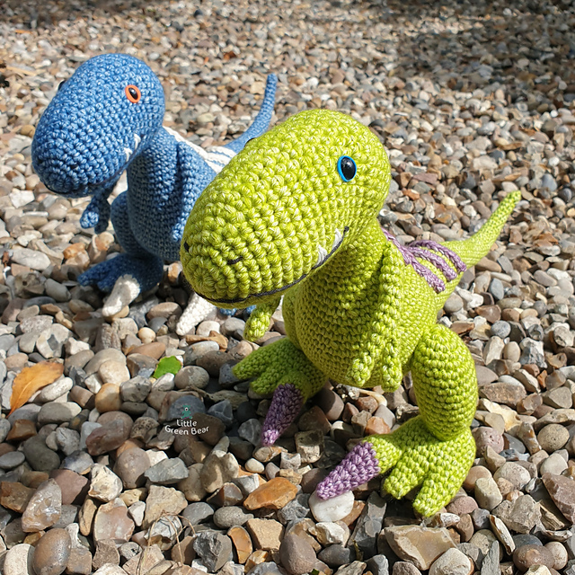 Ravelry: Ronnie the Raptor pattern by Little Green Bear