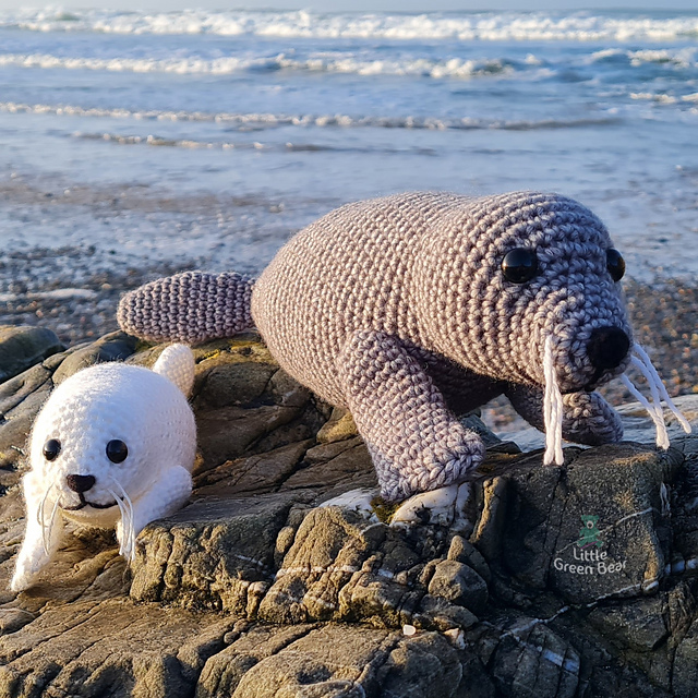 Ravelry: Sandy the Seal pattern by Little Green Bear