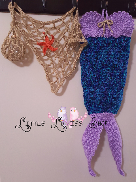 Ravelry: Mermaid Tail Stocking pattern by Jennifer Prekopa