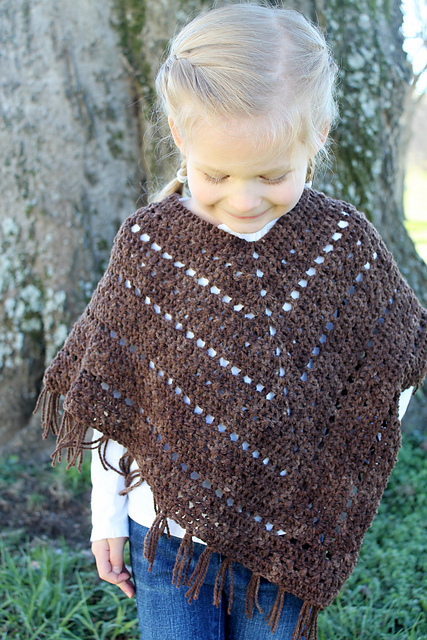 Ravelry: Boho Crosses Poncho pattern by Angela Plunkett