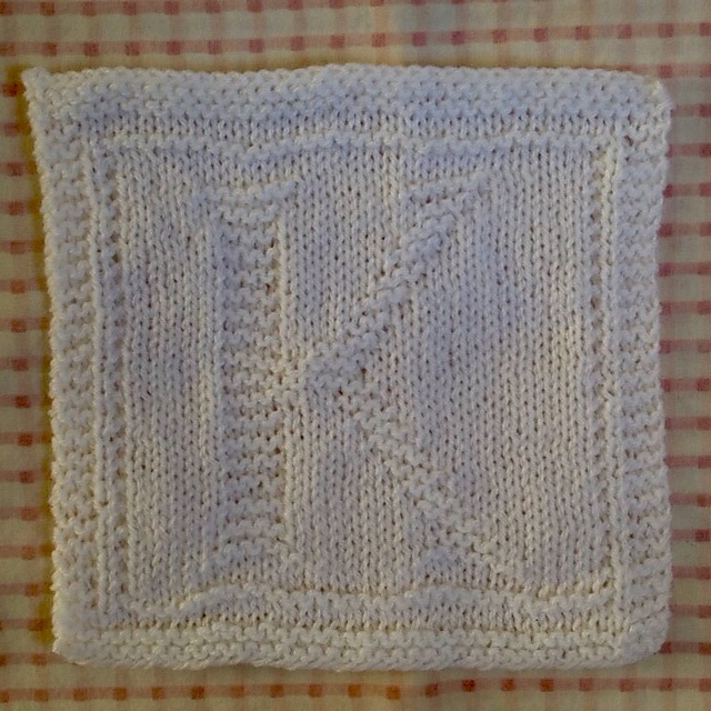 Ravelry: Baby Block "K" pattern by UnconventionalMakes