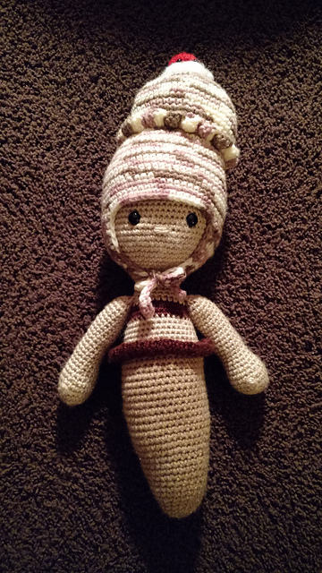 Ravelry: Ice Cream Cone Doll pattern by Amber Whitehead