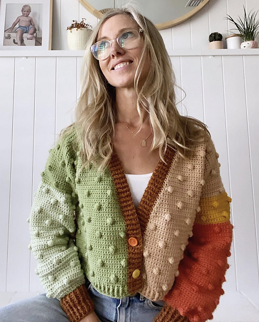 Ravelry: Marigold Cardigan - Adult pattern by Little Golden Nook