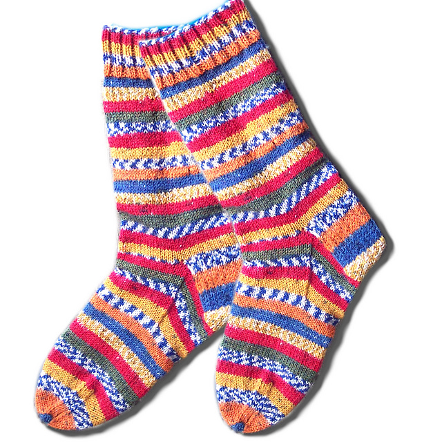 Ravelry: Simple Socks pattern by Marjan & Jaime Marsman
