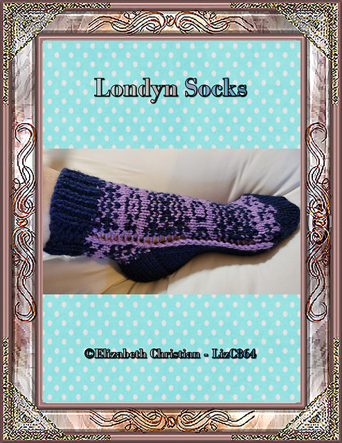 Ravelry: Londyn Socks pattern by Elizabeth Christian