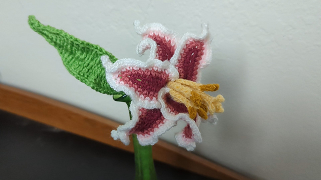Ravelry: Oriental Lily Flower pattern by Liz Shafer