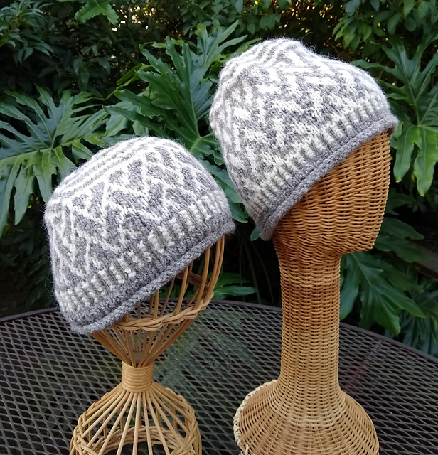 Ravelry: Mosaic Twill Hat pattern by Liz Sorenson