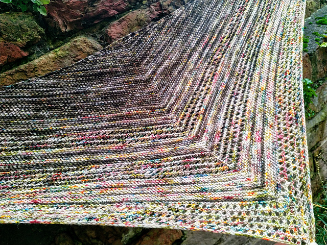 Ravelry: Raven Shawl pattern by Liz Ward