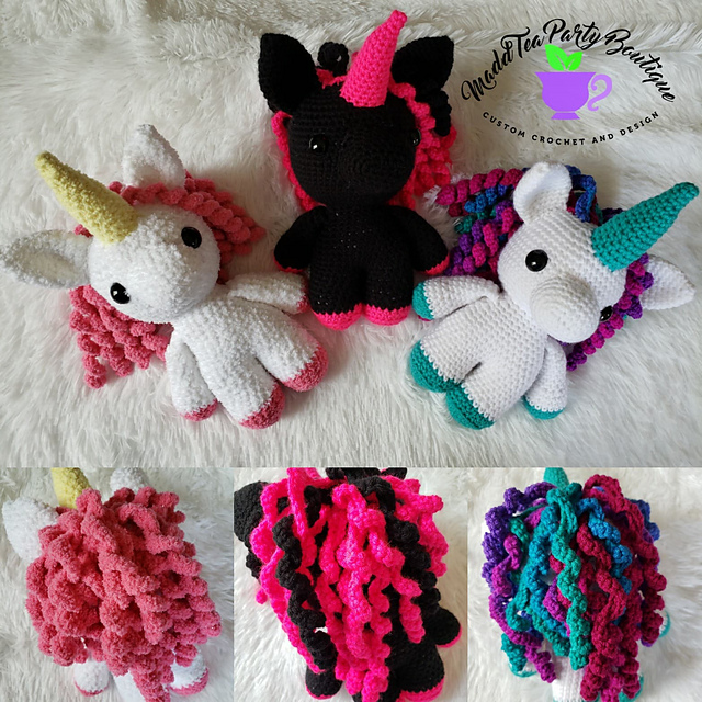 Ravelry: Emery the Unicorn pattern by Lizzie Livett-Buchanan