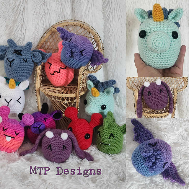 Ravelry: Flumpy Mythical Creatures pattern by Lizzie Livett-Buchanan
