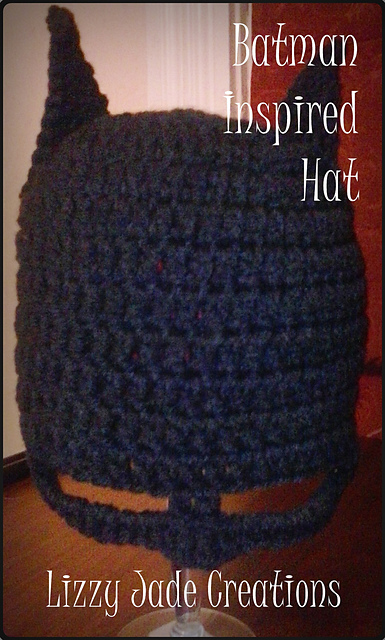 Ravelry: Batman Inspired Hat pattern by Jenna Johnston