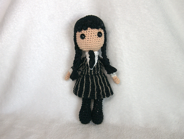 Ravelry: Wednesday Addams Amigurumi (from Netflix serie) pattern by ...