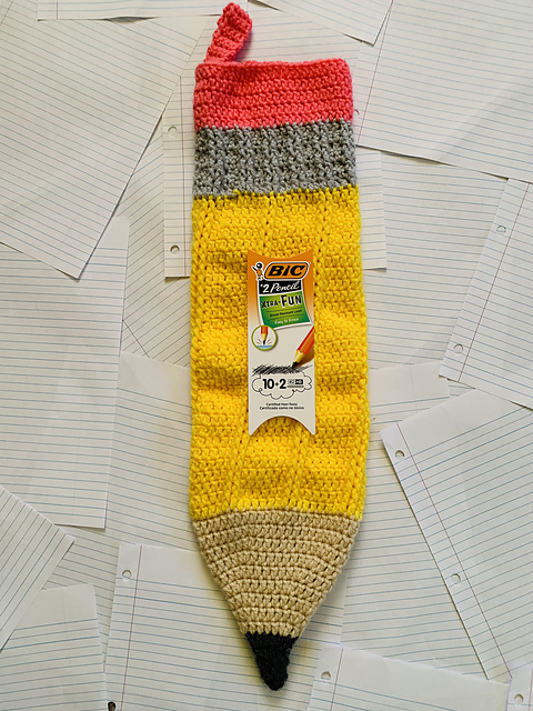 Ravelry: Pencil Stocking pattern by Elisa Lawless