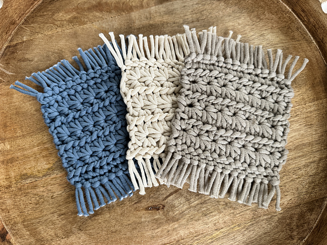 Ravelry: You're A Star Mug Rug pattern by Laurie Morrell