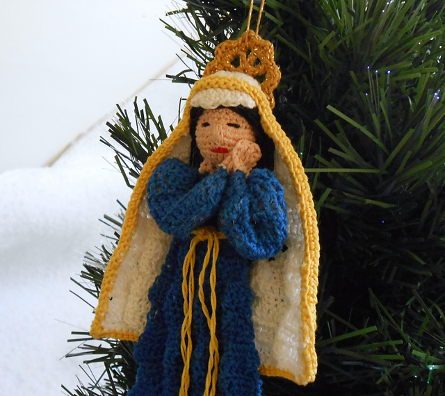 Ravelry: Virgin Mary Ornament pattern by LoisLeigh Anderson