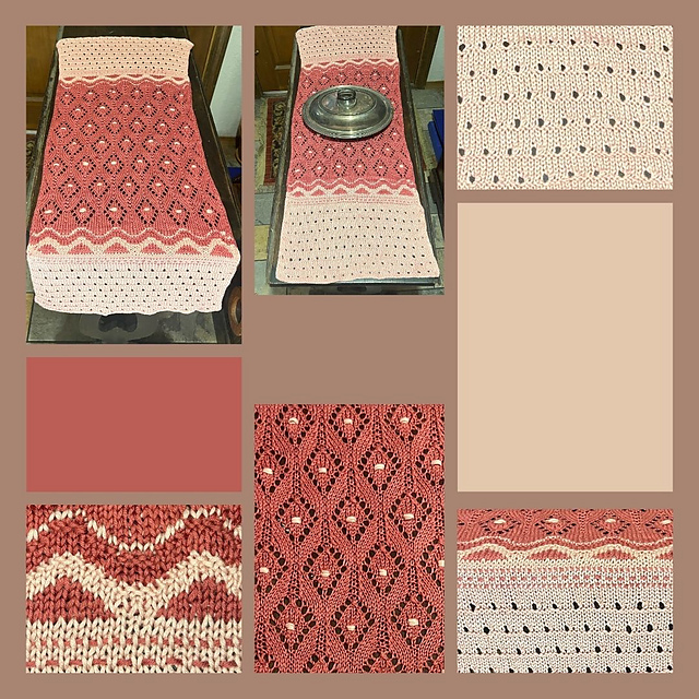 Ravelry: Blush and Bashful Table Runner pattern by Lois Silva