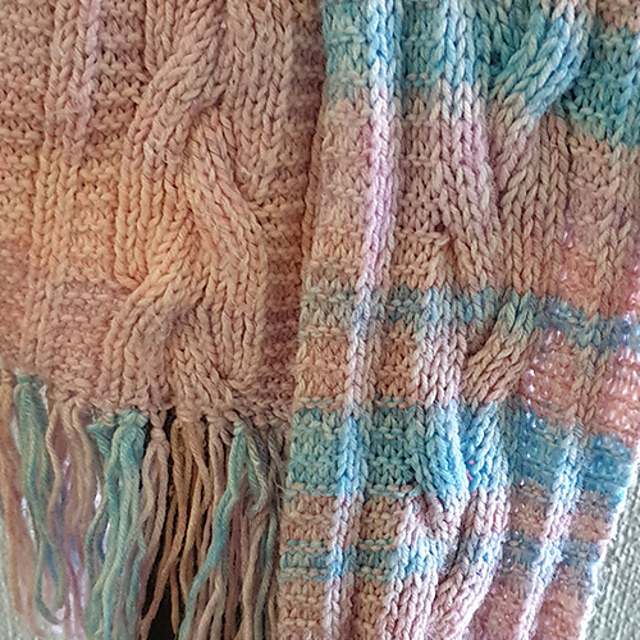 Ravelry: Three Braided Scarf pattern by L Le Roux