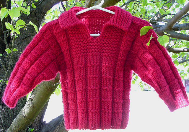 Ravelry: Waffles for Brunch Sweater pattern by Jean Gifford