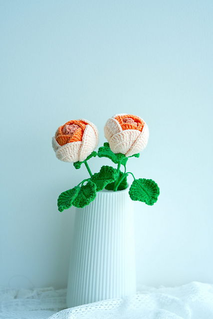 Ravelry: Crochet Jude the Obscure Rose Flower pattern by Loopara Crochet